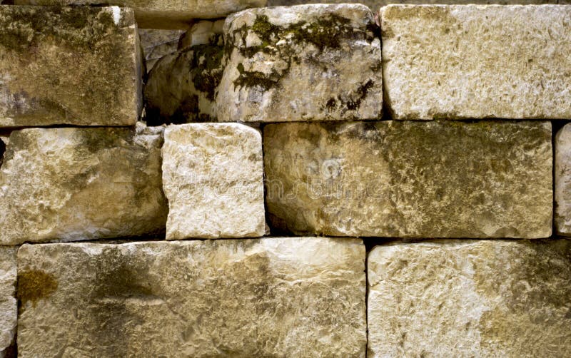 Old stone bricks stock photo. Image of bricks, front - 60340702