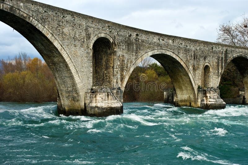 Old stone bridge. stock photo. Image of arch, roman, historical - 8647570