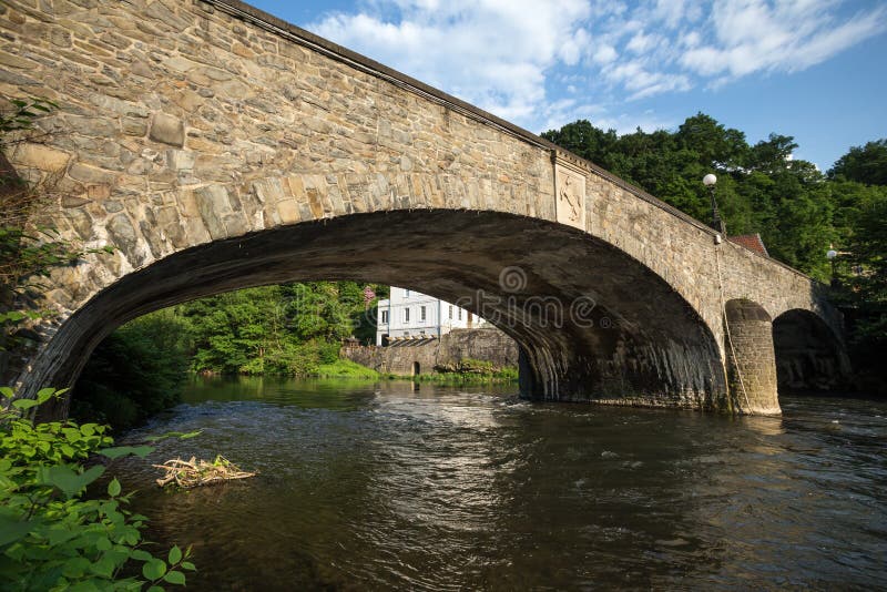 Old Stone Bridge Altena Germany Stock Photo - Image of steinbruecke ...