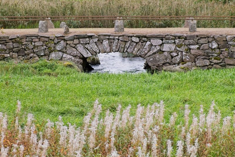 Old Stone Bridge Alvareds Bro in Skaraborg Sweden Stock Photo - Image of rebro, landmark: 383164100