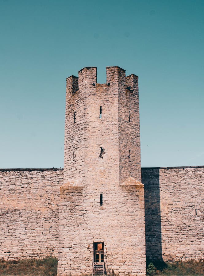 Old stone castle building stock photo. Image of summer - 262860912