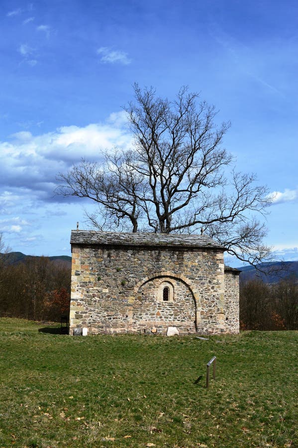 Old stone church stock image. Image of nature, church - 114045783