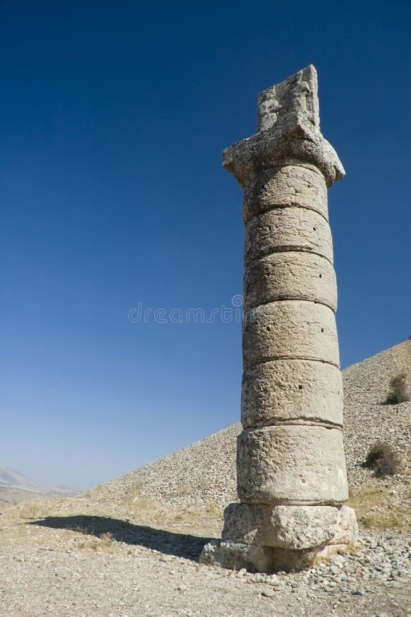 Old stone column stock image. Image of column, tourism - 13130385