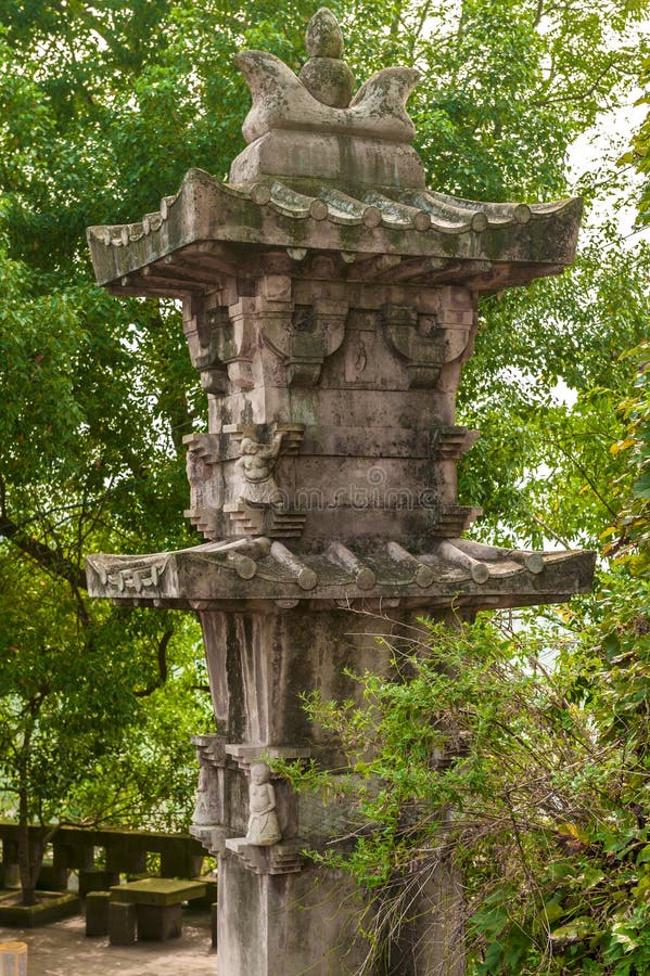 Old stone column stock photo. Image of stone, tree, table - 29334464