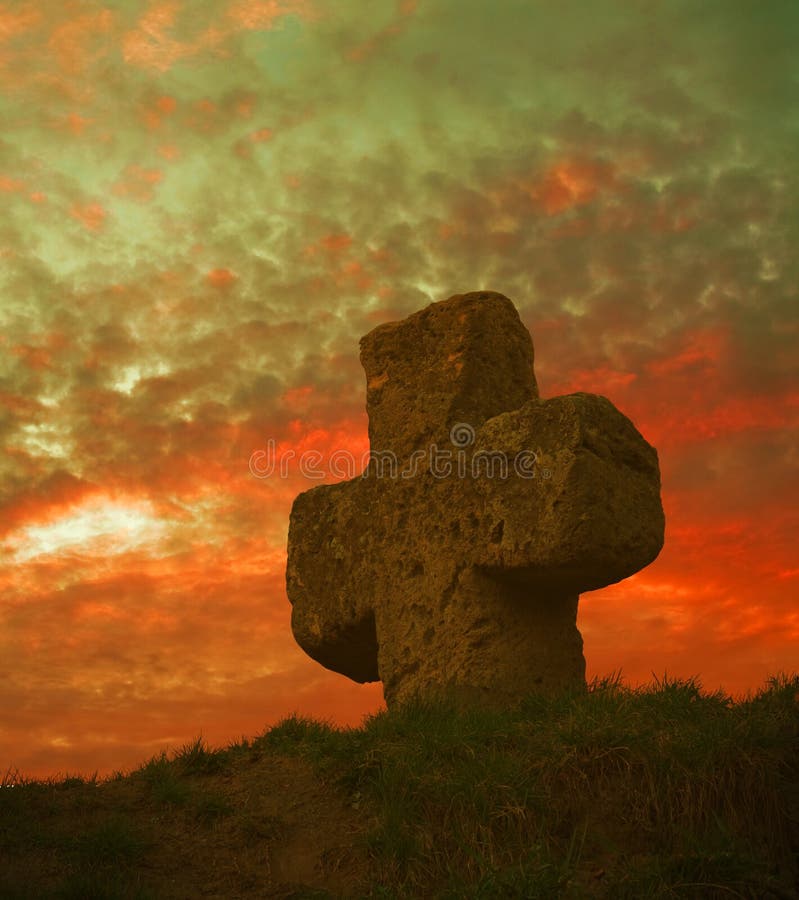 3,826 Cross Sunset Red Sky Stock Photos - Free & Royalty-Free Stock ...