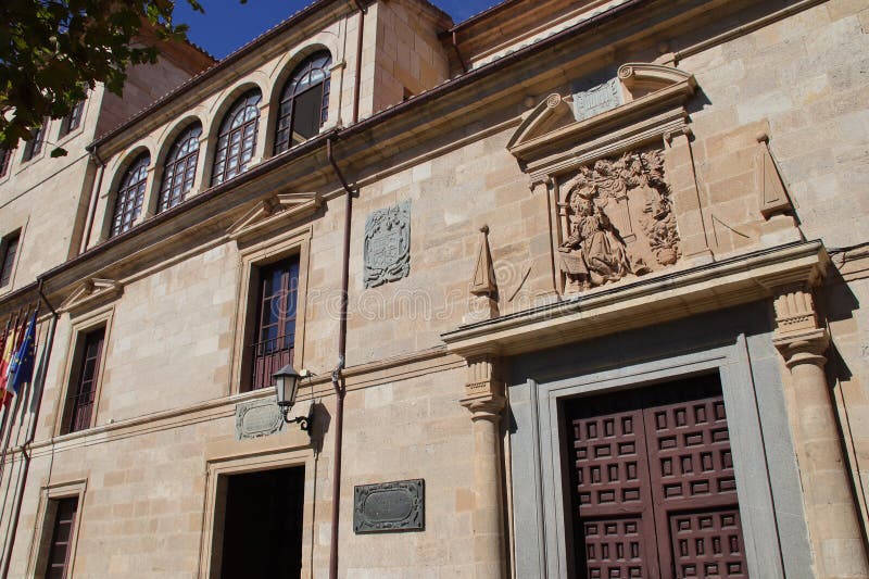 Old Stone Hall Administrative Building Zamora Spain Stock Photos - Free ...