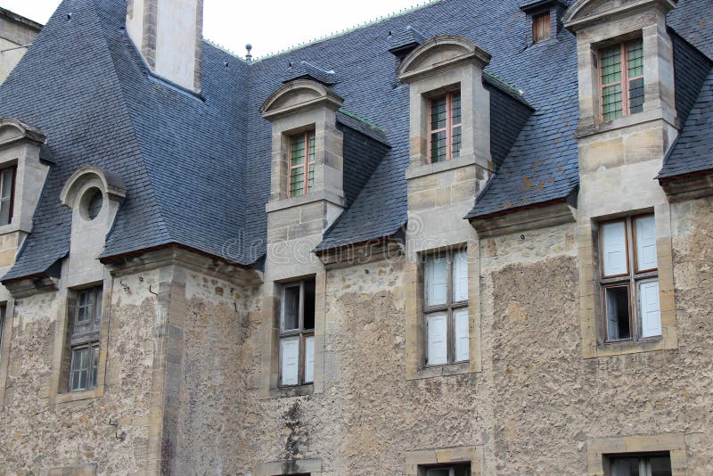 Old Stone Hall in Bayeux in Normandy - France Stock Image - Image of ...