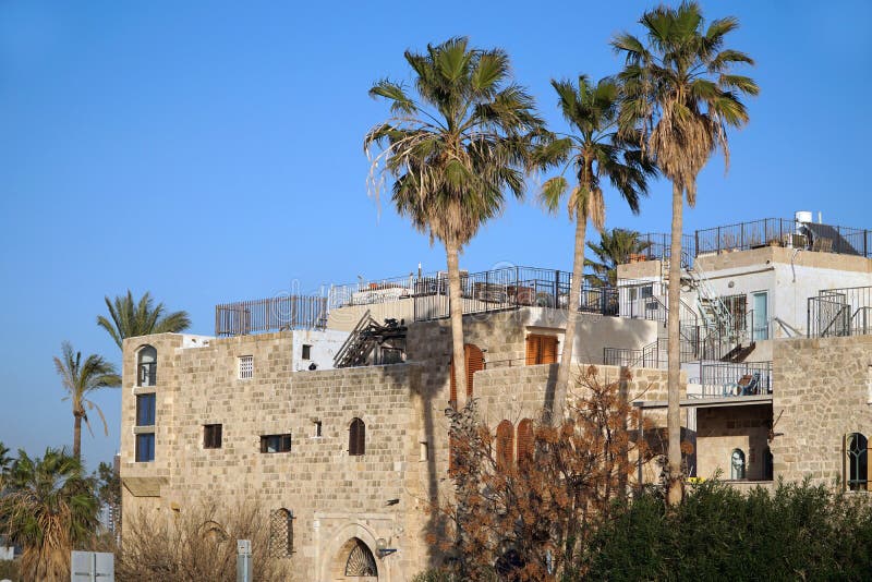 Old stone houses stock image. Image of houses, israel - 88727649