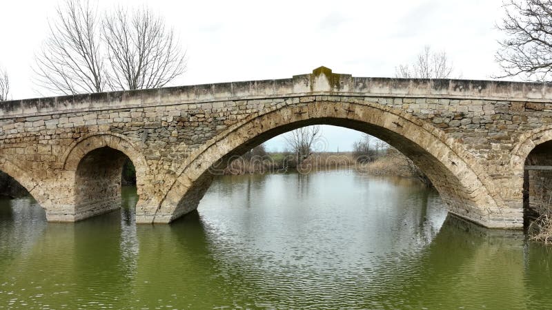 Old Stone Middle Age Bridge. Old Roman Bridge Stock Video - Video of ...
