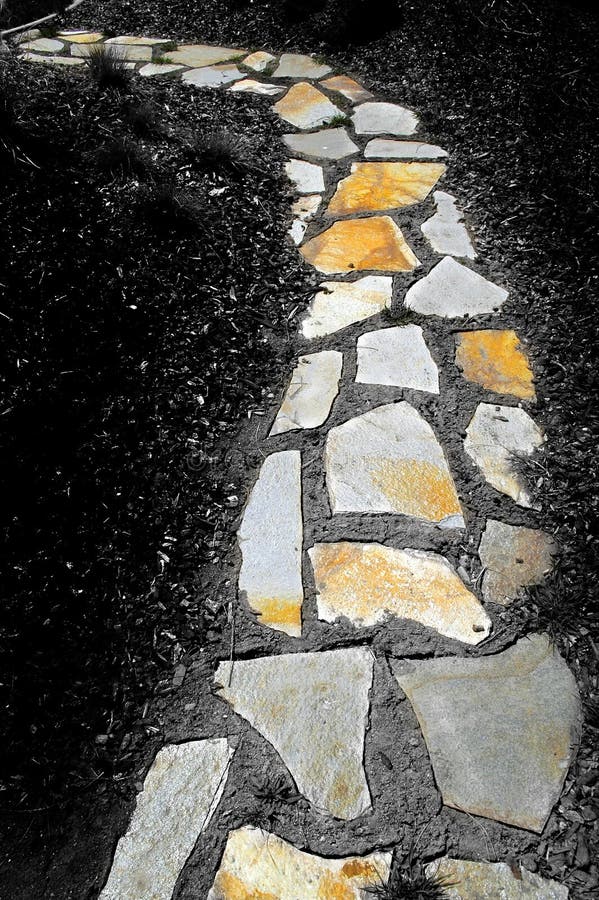 Old Stone Path stock image. Image of walked, rocks, path - 4942671