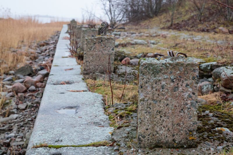 Old Stone Path in the Autumn Season Stock Image - Image of relaxation ...