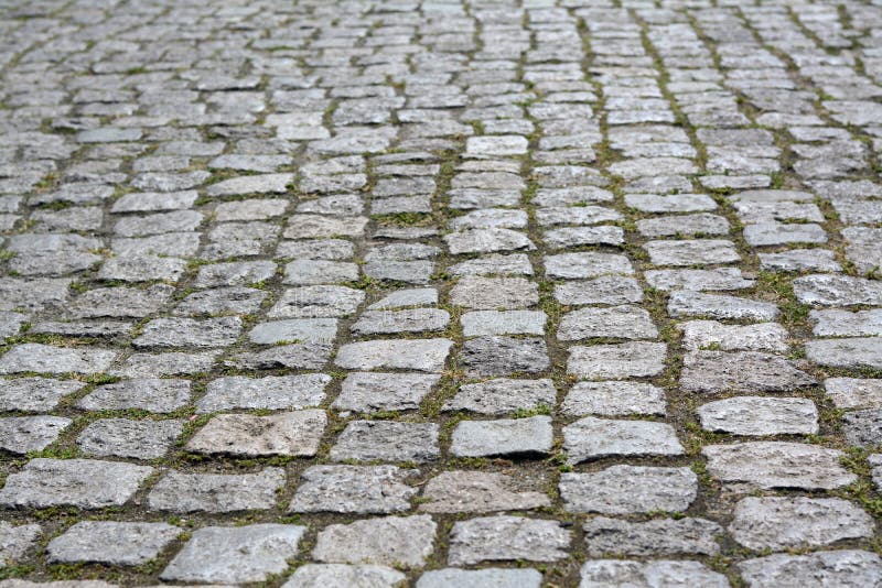 Old Stone Pathway with Grass As Background Stock Photo - Image of ...