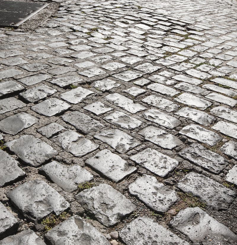 The Old Stone Pavement Texture Stock Photo - Image of outdoors ...