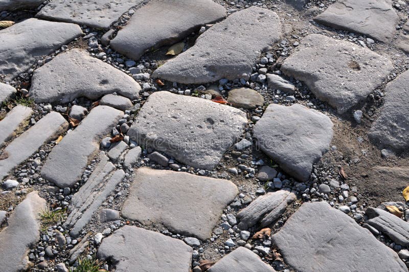 Old stone paving stock photo. Image of city, rough, stones - 260002394
