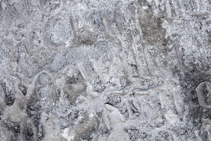 Old Stone Plate with Ancient Inscriptions. Antique Ancient Wall with ...