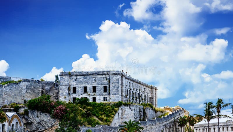 Old Prison on Bermuda Hill stock image. Image of vintage - 101693867