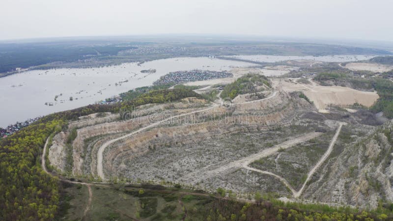 Old stone quarry stock footage. Video of mountain, russia - 160454998