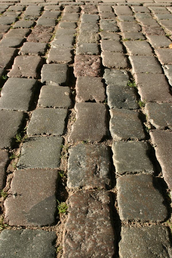 Old stone road stock image. Image of medieval, city, street - 308911