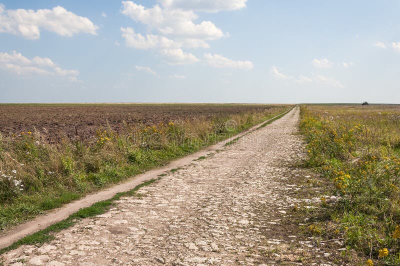 Old stone road stock image. Image of house, road, pavement - 75569173
