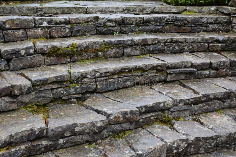 Old Stone Stairs Background Stock Image - Image of closeup ...