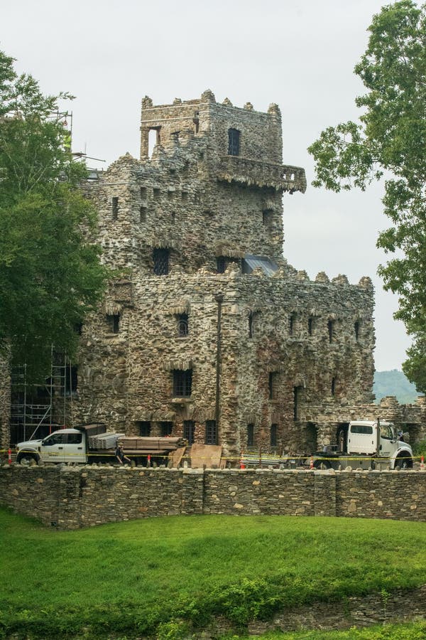 Gillette Castle stock image. Image of village, landmark - 333368915