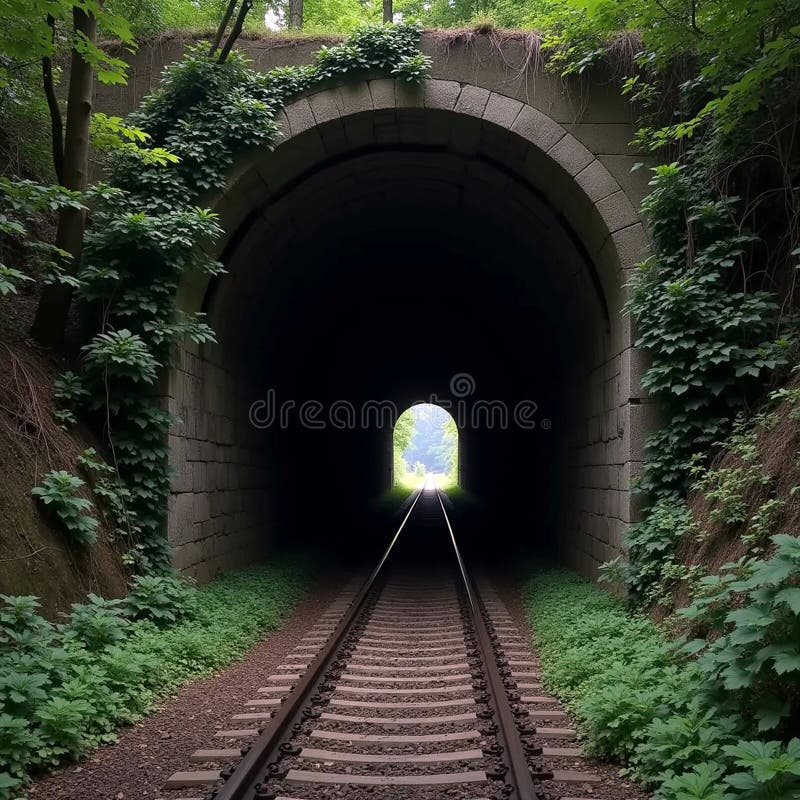 Old stone tunnel stock illustration. Illustration of vehicle - 336252626