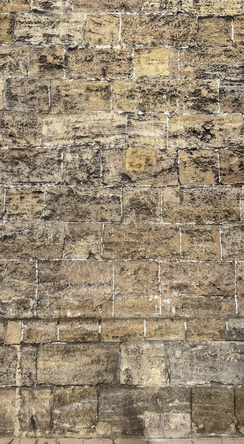 Old Stone Wall, Wall or Building Facade Stock Photo - Image of wall ...