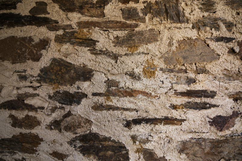 An Old Stone Wall from an Old Farm. Stock Image - Image of farm ...