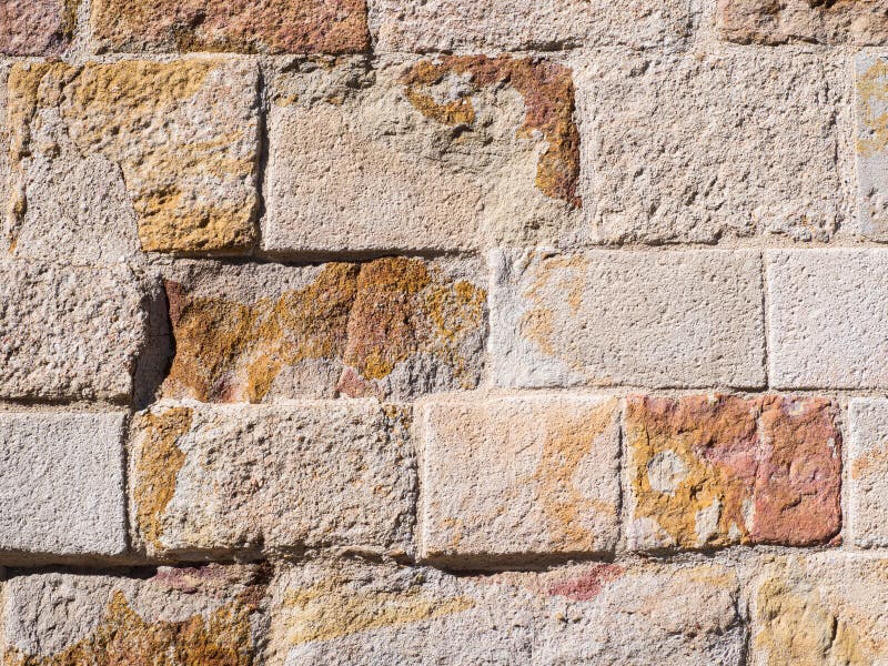 Old Stone Wall of a Historical Wall. Concept of Texture Stock Photo ...
