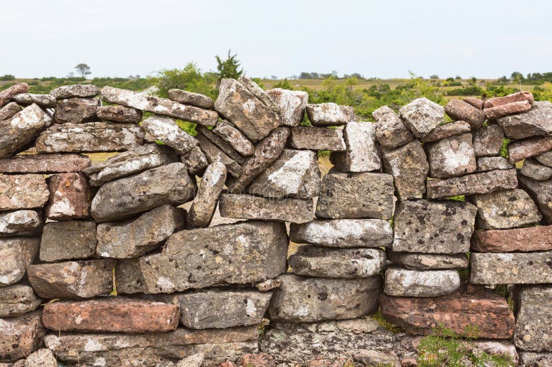 Old Stone wall editorial photo. Image of stone, moorland - 277304211