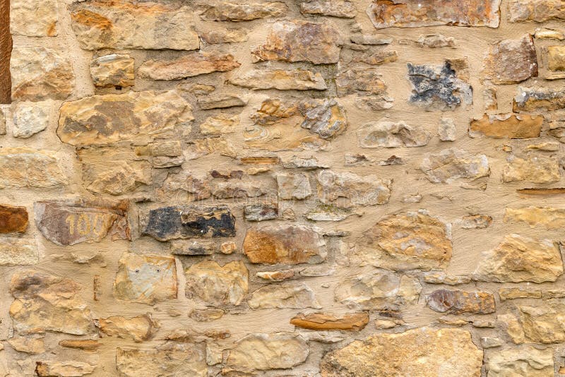 Old Stone Wall, Stone Pattern Background Texture Stock Image - Image of ...