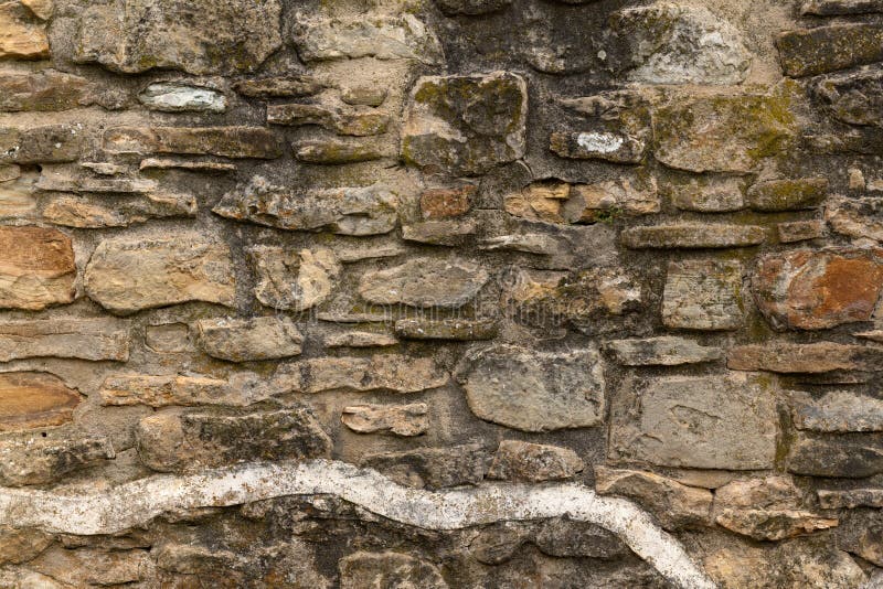 Old Stone Wall, Stone Pattern Background Texture Stock Image - Image of ...