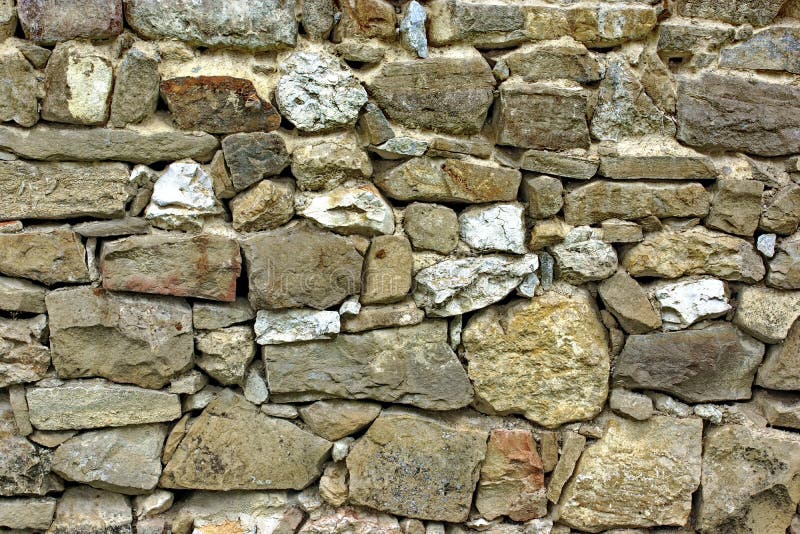 Old Stonework Wall stock image. Image of limestone, hard - 46194865