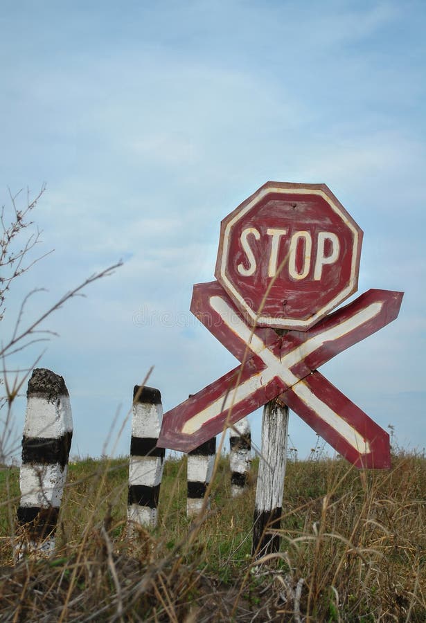 Old stop sign stock photo. Image of road, outdoor, safety - 298400178