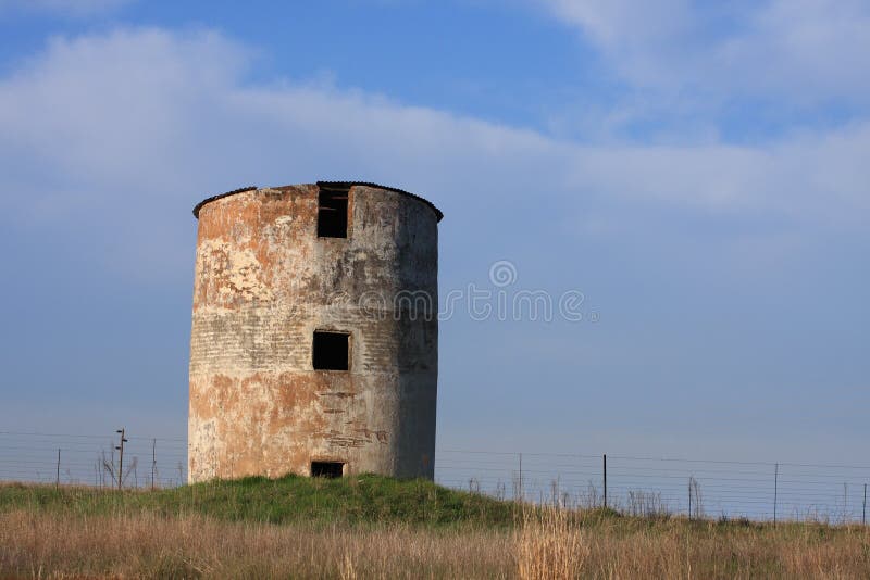 Storage of Silo in an Industrial Tank Agriculture, Production of Grain ...