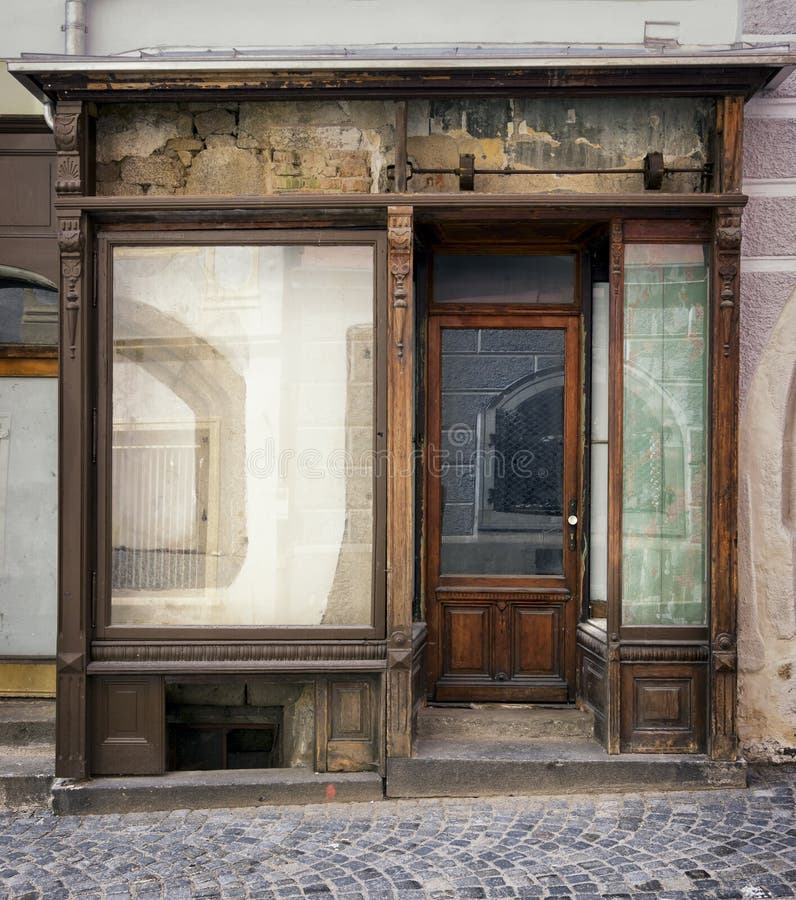 Old store front stock photo. Image of building, space - 38914596