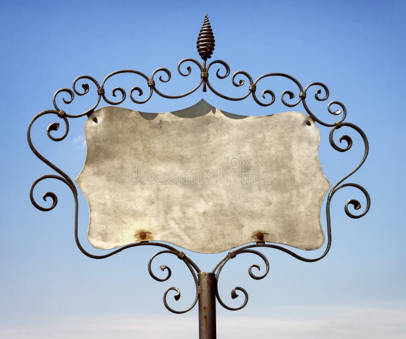 Bern Wrought Iron Shop Sign Stock Photo - Image of medieval, gothic ...