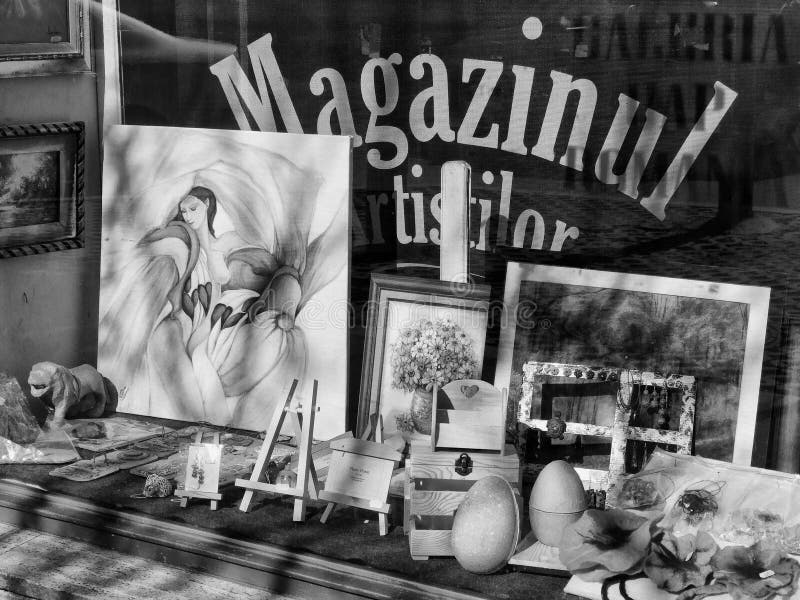 Old store editorial stock image. Image of bucharest, store - 39405774