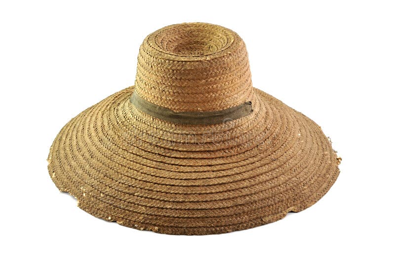 Handmade straw hat stock image. Image of clothing, ancient - 8486033