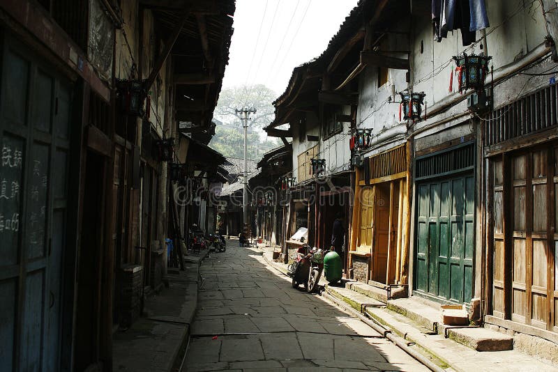 Old street stock image. Image of street, ancient, folk - 1748679