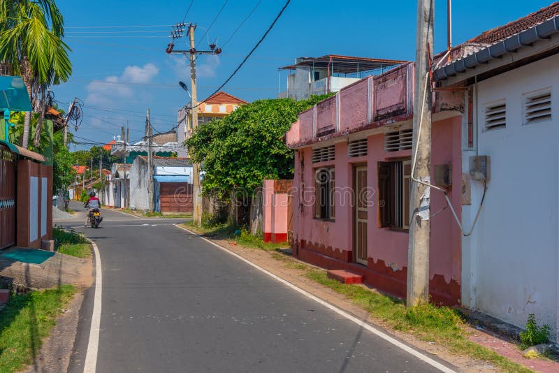 Old Street in Trincomalee, Sri Lanka Stock Photo - Image of city ...