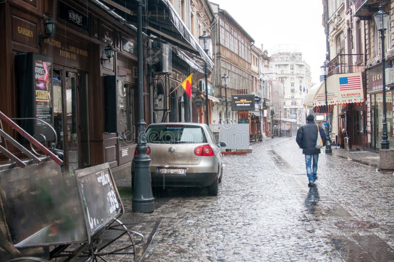 Selari street view 2 editorial stock photo. Image of hall - 49652508