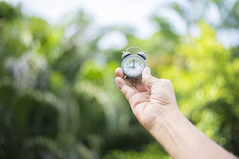 Old Style Alarm Clock Handle Stock Photo - Image of copyspace, ball ...