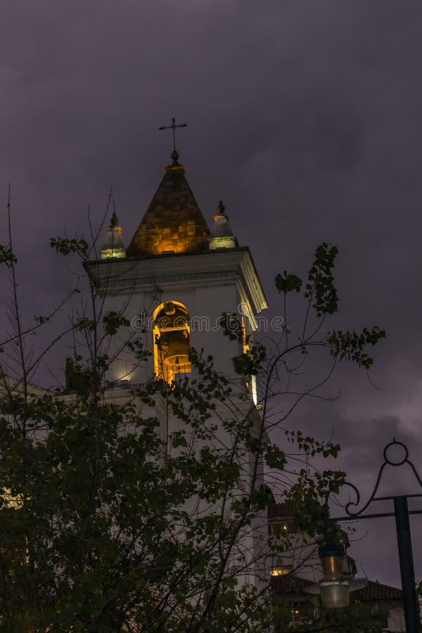 Old Style Architecture in Cuenca, Ecuador Stock Photo - Image of ...