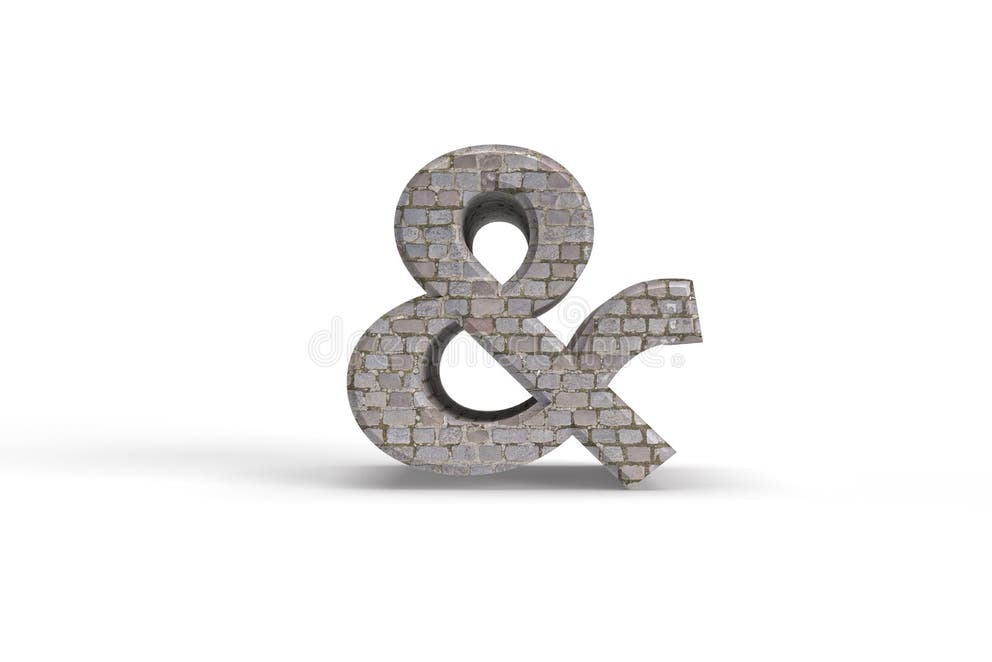 Old Style Brick Stone Sign and for Super Construction or Development ...