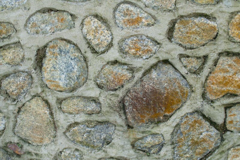 Old Style Bricks Stone Wall. Stock Photo - Image of weathered, dark ...