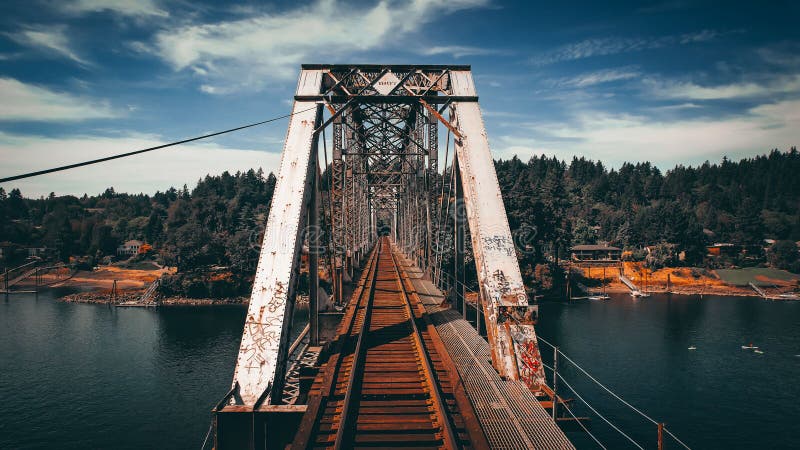 Old Style Bridge Over the River Stock Photo - Image of city, landscape ...