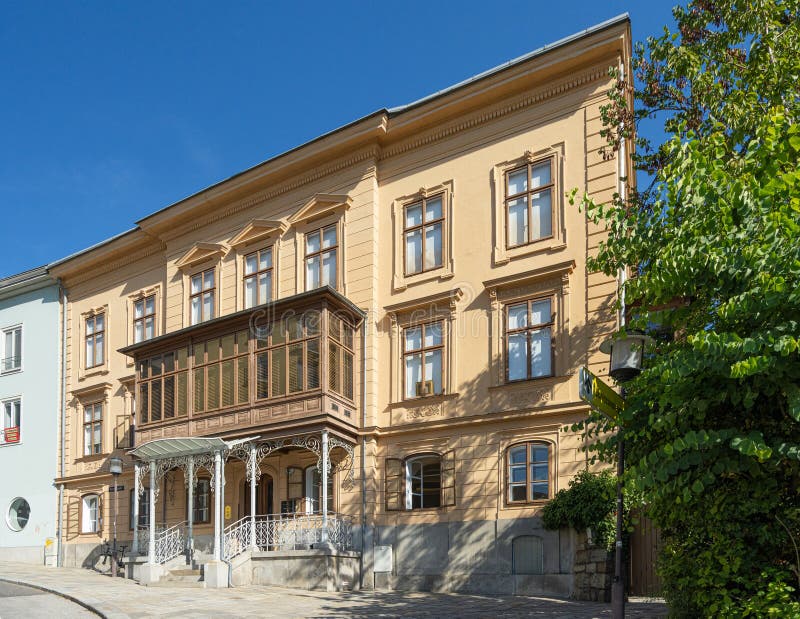 An Old Style Building in Linz, Austria Editorial Image - Image of ...