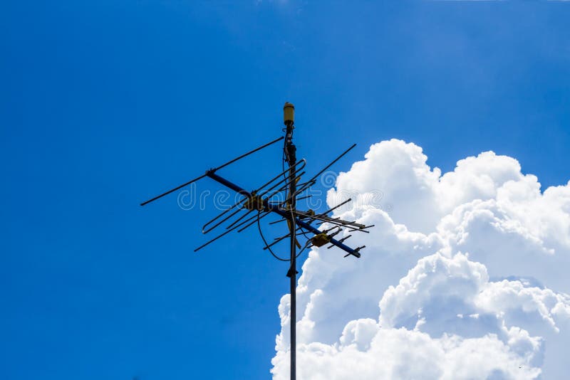 Old style cable TV stock image. Image of equipment, line - 27883153