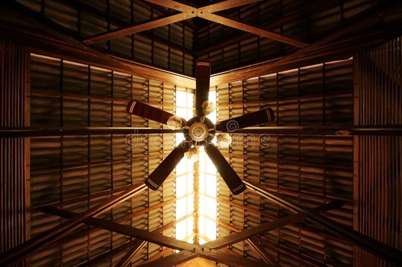 Old Style Ceiling Fan stock photo. Image of design, equipment - 26608446